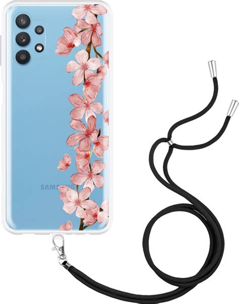 Samsung Galaxy A32 5G Hoesje Met Koord Flower Branch Designed By Cazy Bol