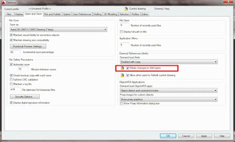 Xref Is Reset When Reload Or Reopen All Offed Layer Or Freeze Layer Is Reset