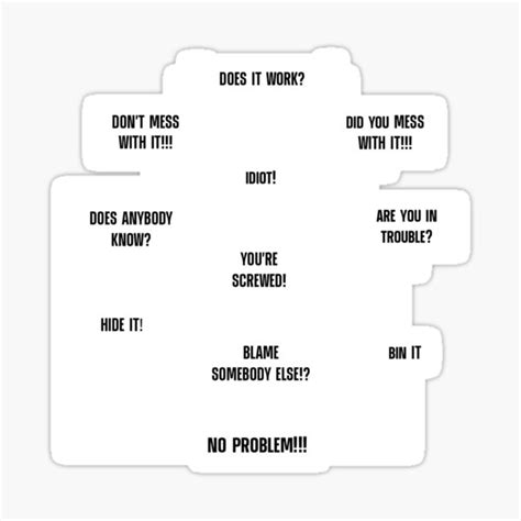 problem solving flowchart chart geeky and nerdy ts sticker for sale