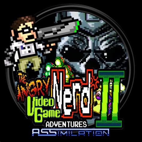 Angry Video Game Nerd Ii Assimilation Game Icon By 19sandman91 On
