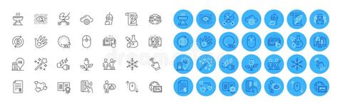 cloud computing like and cursor line icons pack for web app color