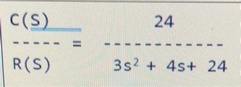 Solved Calculate The Step And Ramp Response For Second Order Chegg Com