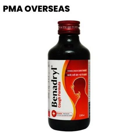 Benadryl Cough Syrup 150 Ml At ₹ 153bottle Benadryl Cough Syrup In