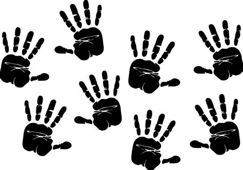 Svg 사람들 손가락 무늬 상징 무료 Svg 이미지 및 아이콘 Svg Silh