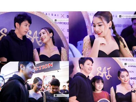 ရှေ့သွားနောက်လိုက်ညီစွာ အတူယှဉ်တွဲပြီး ပွဲတက်လာခဲ့တဲ့ စိုင်းစိုင်းနဲ့ပိုးမမှီသာ Myanmarload