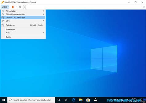 Presentation Of The Vmrc Console Vmware Remote Console Allowing You To Manage Your Vms On