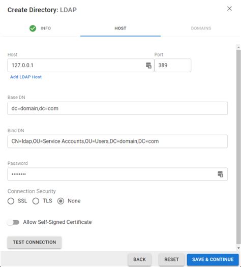 step 2 configure directory services barracuda campus