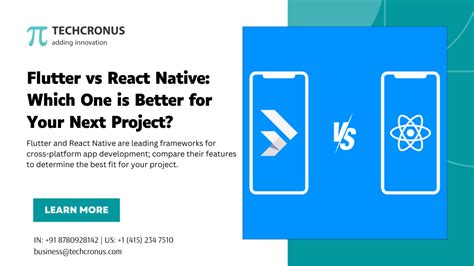 Flutter Vs React Native Which One Is Better For Your Next Project