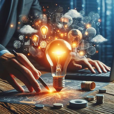 Premium Photo New Creative Ideas Innovation Brainstorming Inspiration