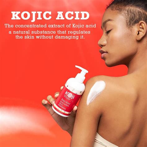 Koji White Kojic Acid Skin Brightening Body Lotion Daily Moisturizer