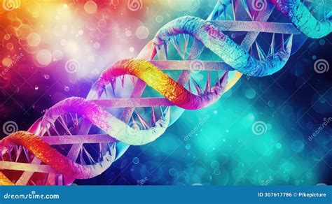 Nucleotide Dna Background Stock Illustration Illustration Of