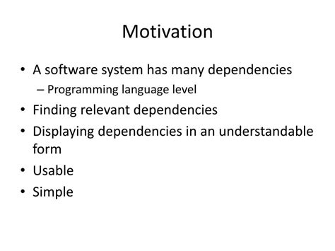 Ppt Using The Class Dependency Analyzer For Oodt Powerpoint