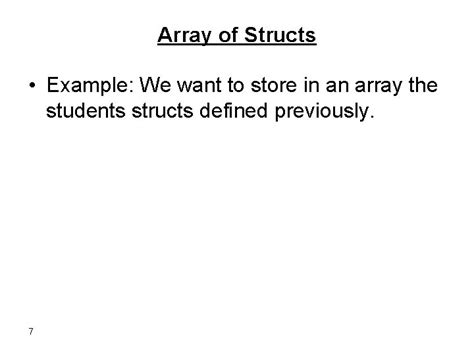 Struct Data Type In C What Are Structures