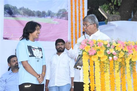 गुणवान खेळाडूंना सरावासाठी सर्व सहकार्य पालकमंत्री चंद्रकांतदादा पाटील