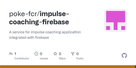 GitHub Poke Fcr Impulse Coaching Firebase A Service For Impulse