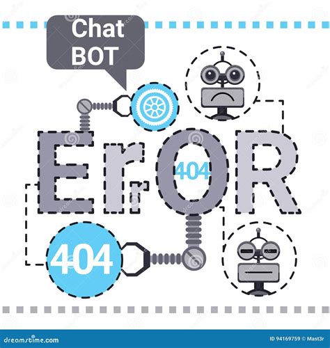 Free Chat Bot Fixing Error Robot Virtual Assistance Element Of Website