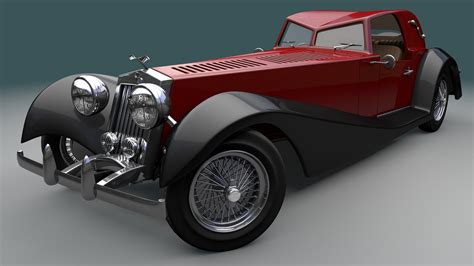 3d Cruella De Vils Car Model Turbosquid 2031469