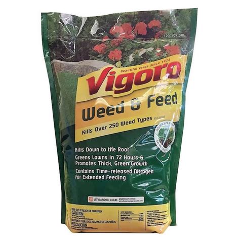 Vigoro 7 Lb 2500 Sq Ft Spring And Fall Weed And Feed Lawn