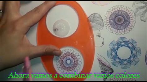 Espirografo Magic Ruler Cómo Dibujar Mandalas Tutorial Spiromania