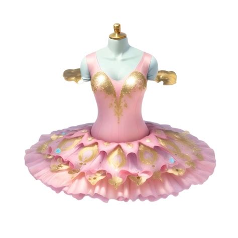 Premium Vector Ballet And Pink Tutu Dress