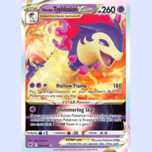 Ultra Rare 054 189 Hisuian Typhlosion VSTAR Pokémon TCG Card