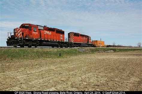 Railpicturesca Geoff Elliott Photo A Nice Pair Of Matched Cp Rail