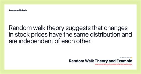 Random Walk Theory And Example AwesomeFinTech Blog