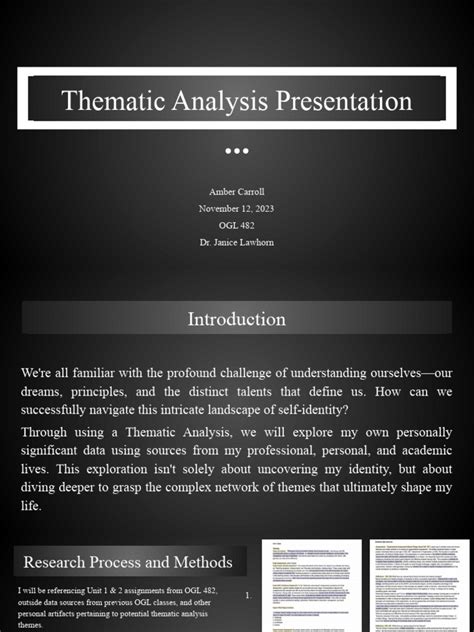 Thematic Analysis Presentation Pdf Leadership Job Satisfaction