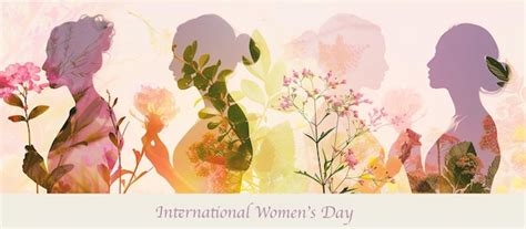 Premium Photo International Womens Day Banner Women Of Different