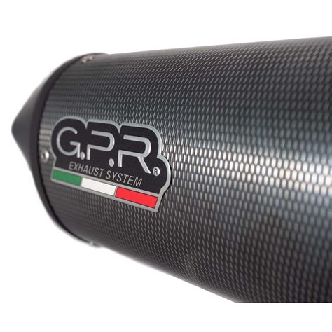 GPR Exhaust Systems Silenciador Ovalado Homologado Furore Evo4 Poppy Triumph Speed Triple 1050 R