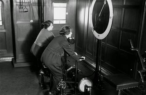 Pictures Of The First Class Gyms On The Titanic And Cruise Liners From