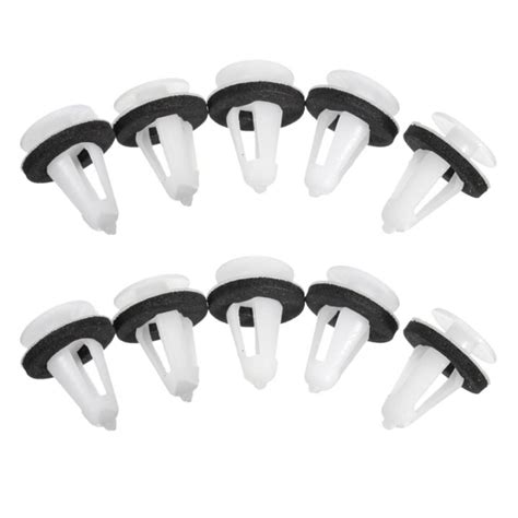 10x Car Body Side Door Trim Card Fastener Retainers Panel Clamp Clips