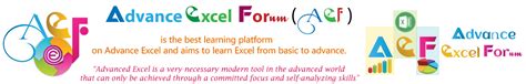 Home Advance Excel Forum