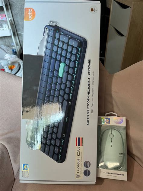 Actto คยบอรดไรสายดไซนยอนยค Actto Mechanical Keyboard B705 และ