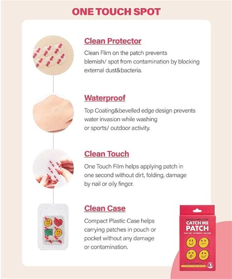 Hydrocolloid.Blemish.Acne CATCH ME PATCH Acne Patch Dots (60 Count, 2 Sizes) 3boxes - Now In Seoul