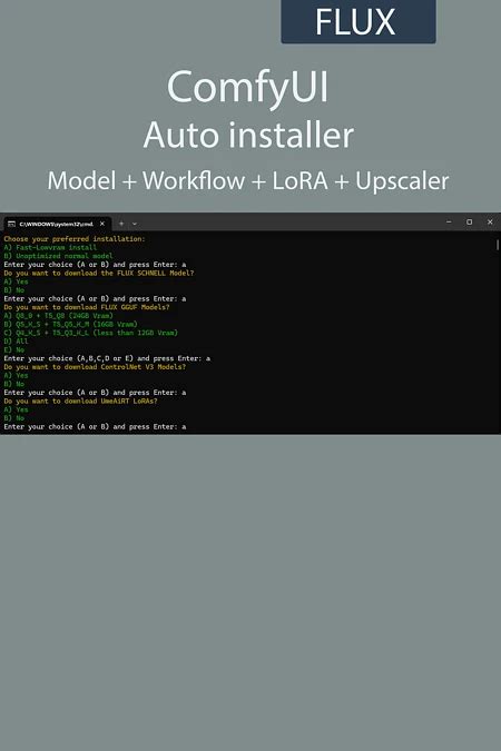 Comfyui Auto Installer Flux Gguf Controlnet Other Prompthero