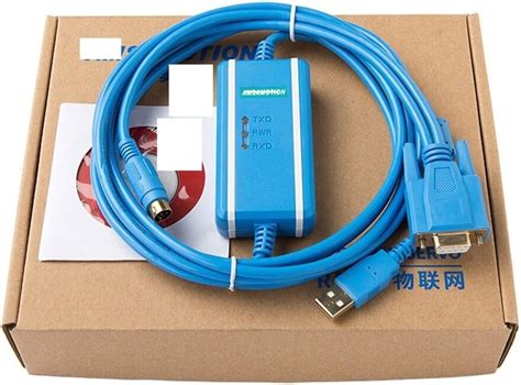 Ridens Allen Bradley Plc Programming Cable Usb 1761 1747 Cp3 For Ab Slc 5 03 5 04 5
