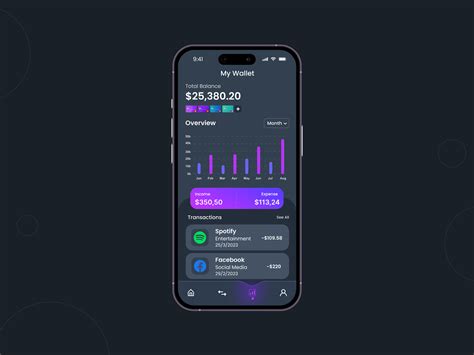 Wallet App Design Behance