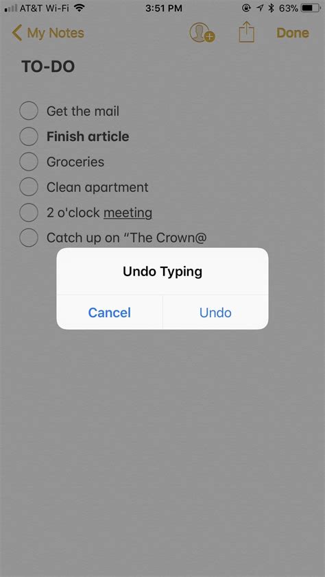 Notes 101 How To Undo Typing Sketch Strokes Deletions More On Your