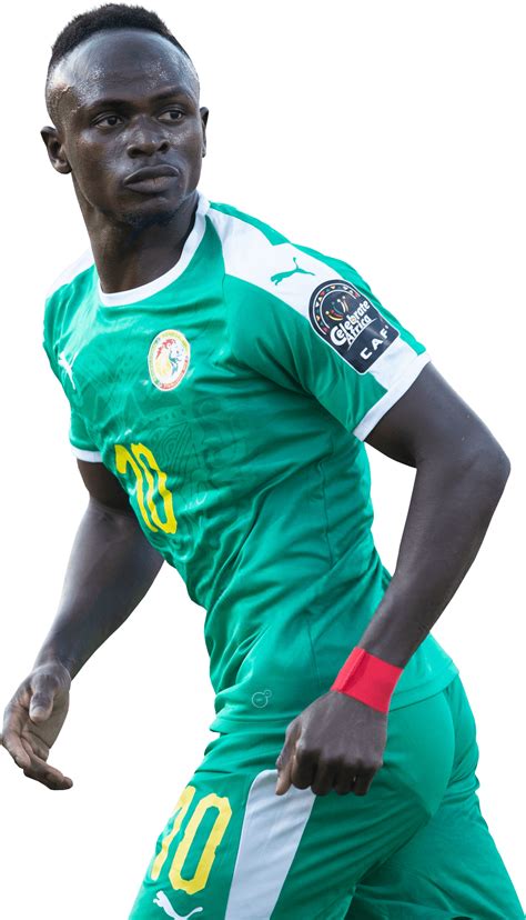 Sadio Mané Senegal Football Render Footyrenders