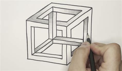 Drawing Impossible Figures Creative Drawing Tutorial