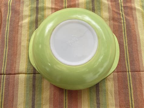 Pyrex 024 Lime Green With Lid Etsy Norway