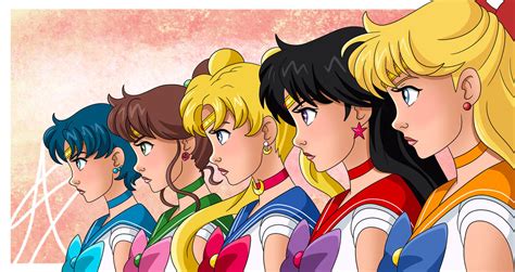 Sailor Scout Formation By Beautcannon On Deviantart