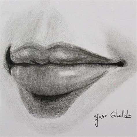 100 Drawings Of Lips Mouths And Teeth