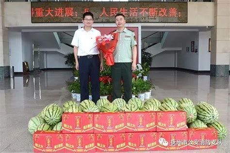 中国移动抚州分公司“八一”前夕亲切慰问消防官兵