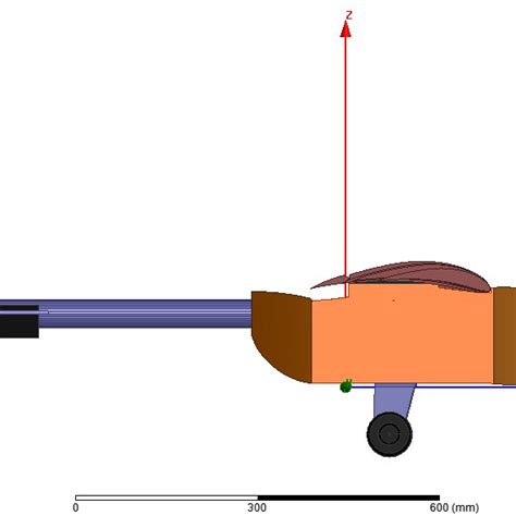 Unmanned Aerial Vehicle Uav Geometry A General View B Front