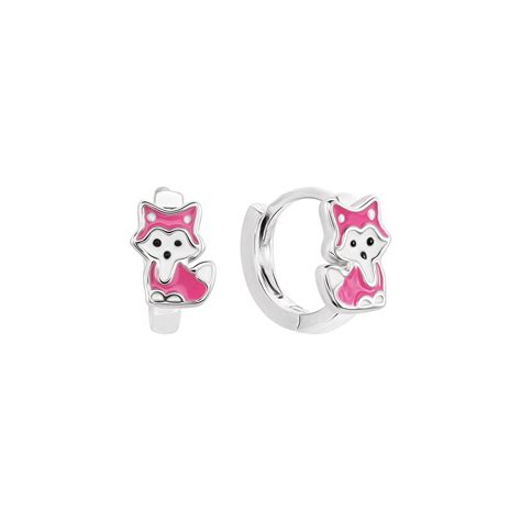Bông Tai Trẻ Em Bạc Pnjsilver Hình Cún Cưng 0000w060035