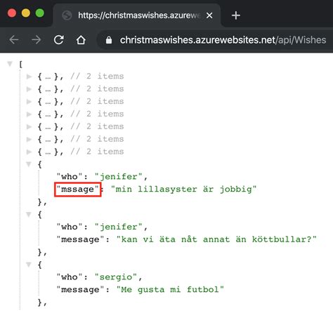 Typo In The Wishes Response · Issue 296 · Microsoft25 Days Of