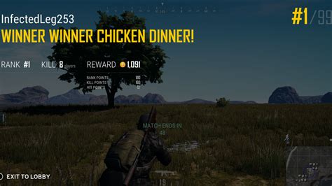 Xbox One Got A Chicken Dinner On My Third Game Rpubg