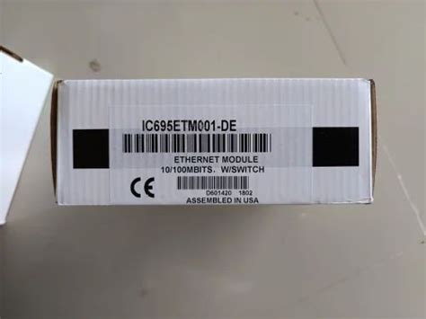 GE Fanuc IC ETM Ethernet Transmitter Module That Is Part Of The GE Emerson At